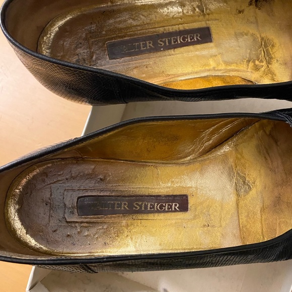 Walter Steiger | Shoes | Walter Steiger Vintage Black Loafers | Poshmark